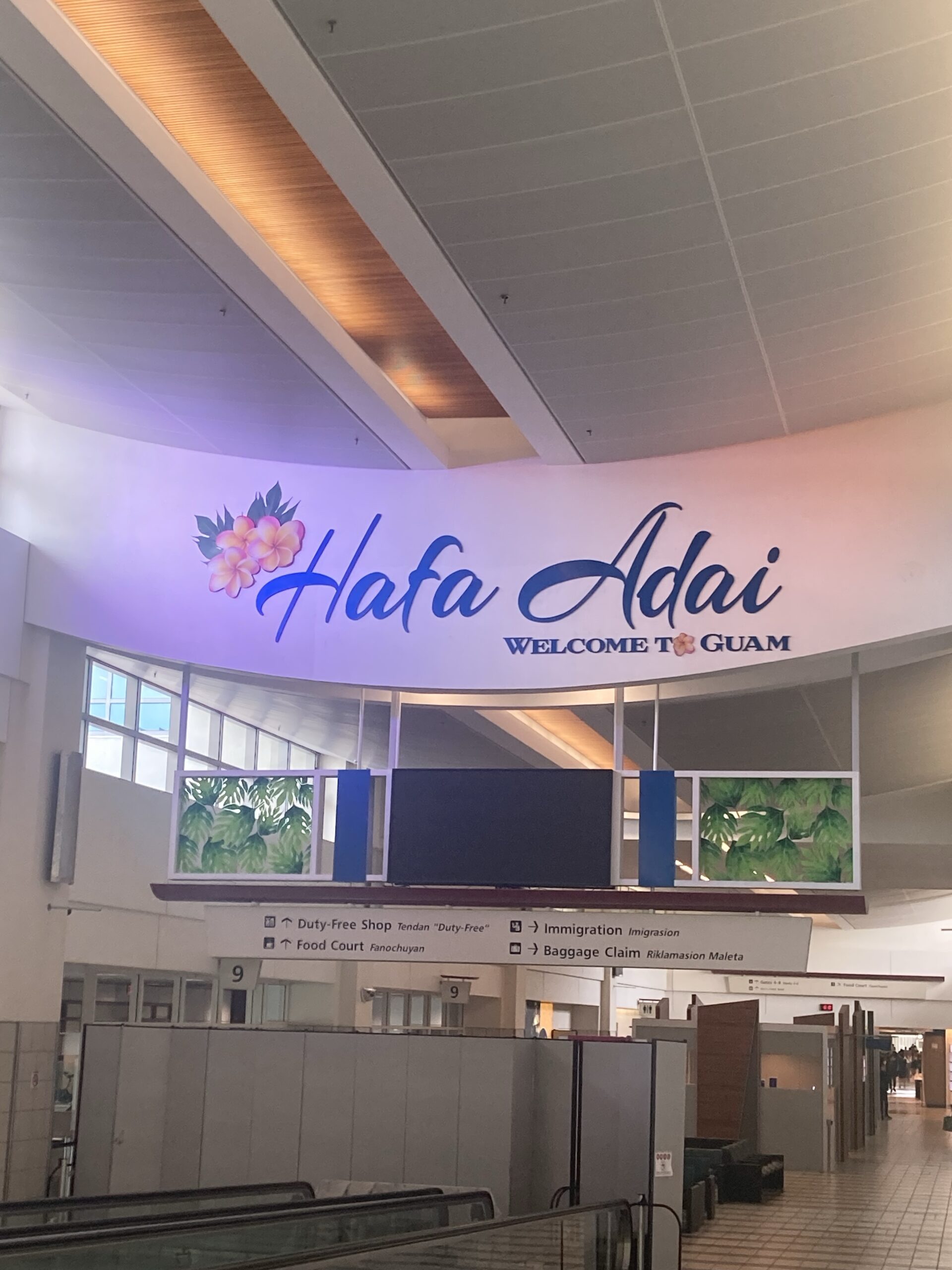 グアム生活28 帰国日 いざ空港へ！